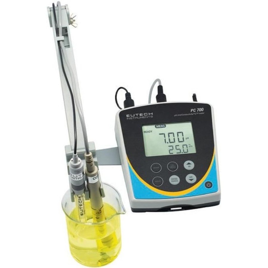 Jual EUTECH PC 700 BENCHTOP PH/ORP/CONDUCTIVITY/TDS/RES/ TEMP METER PC700 | Shopee Indonesia
