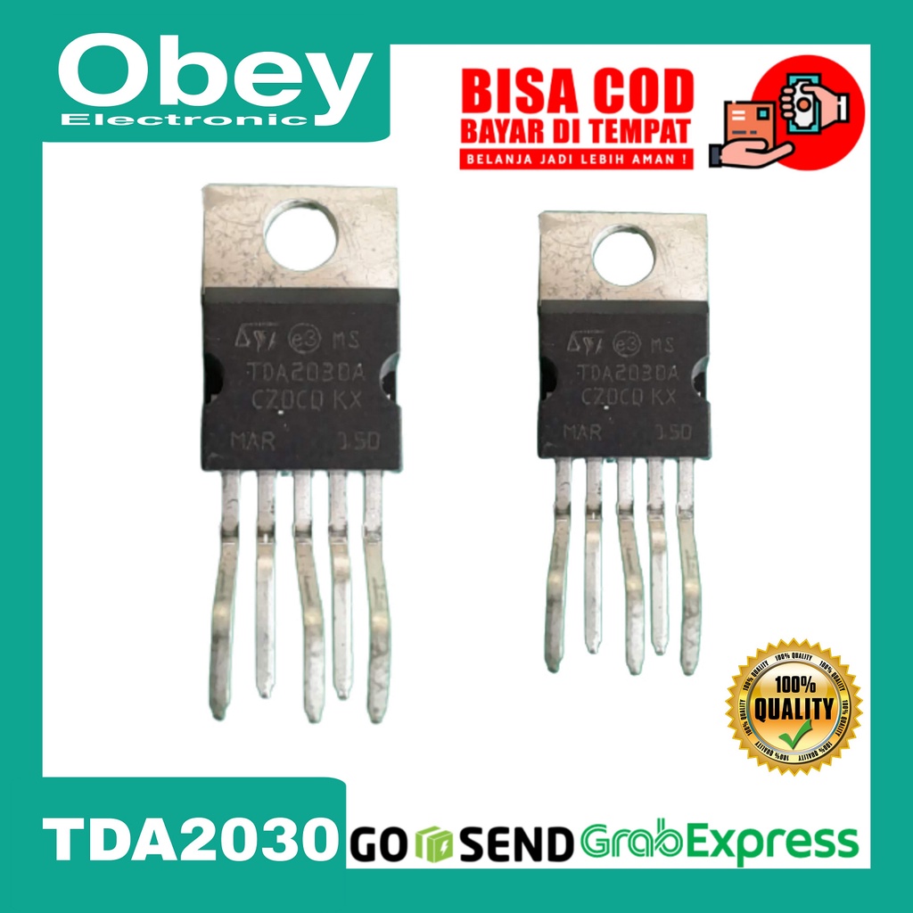 Jual Transistor TDA2030 / TDA 2030 ST | Shopee Indonesia
