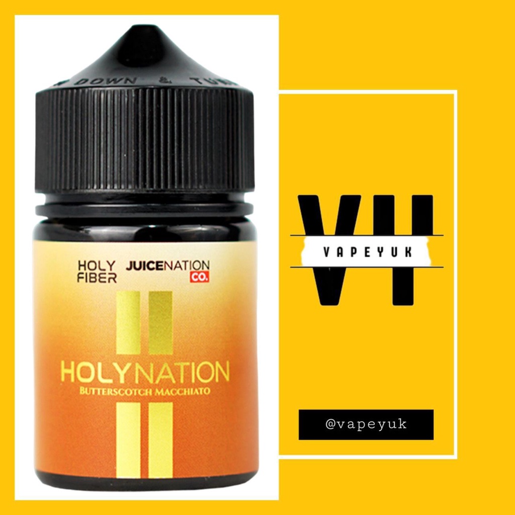 Jual Holy Nation 60ml Butterscotch Macchiato Holynation | Shopee Indonesia