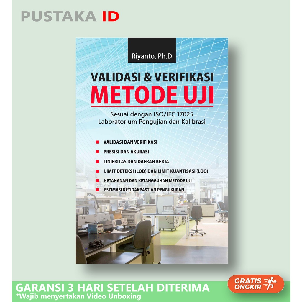 Jual Buku Validasi dan Verifikasi Metode Uji | Shopee Indonesia