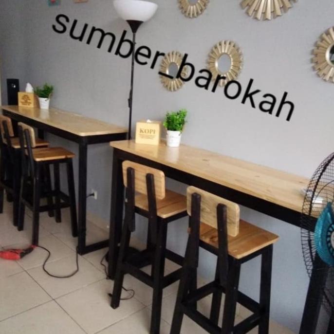 Jual Jtr Set Meja Cafe, Meja Resto Kayu Jati Belanda Shopcimory | Shopee Indonesia