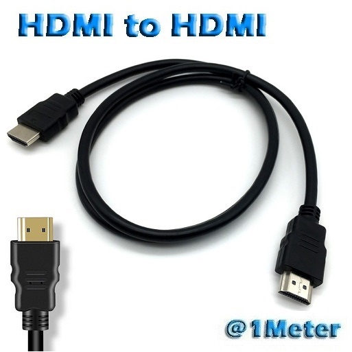 Jual Kabel HDMI to HDMI 1M Kwalitas Standar Murah Lead Wire for Monitor ...