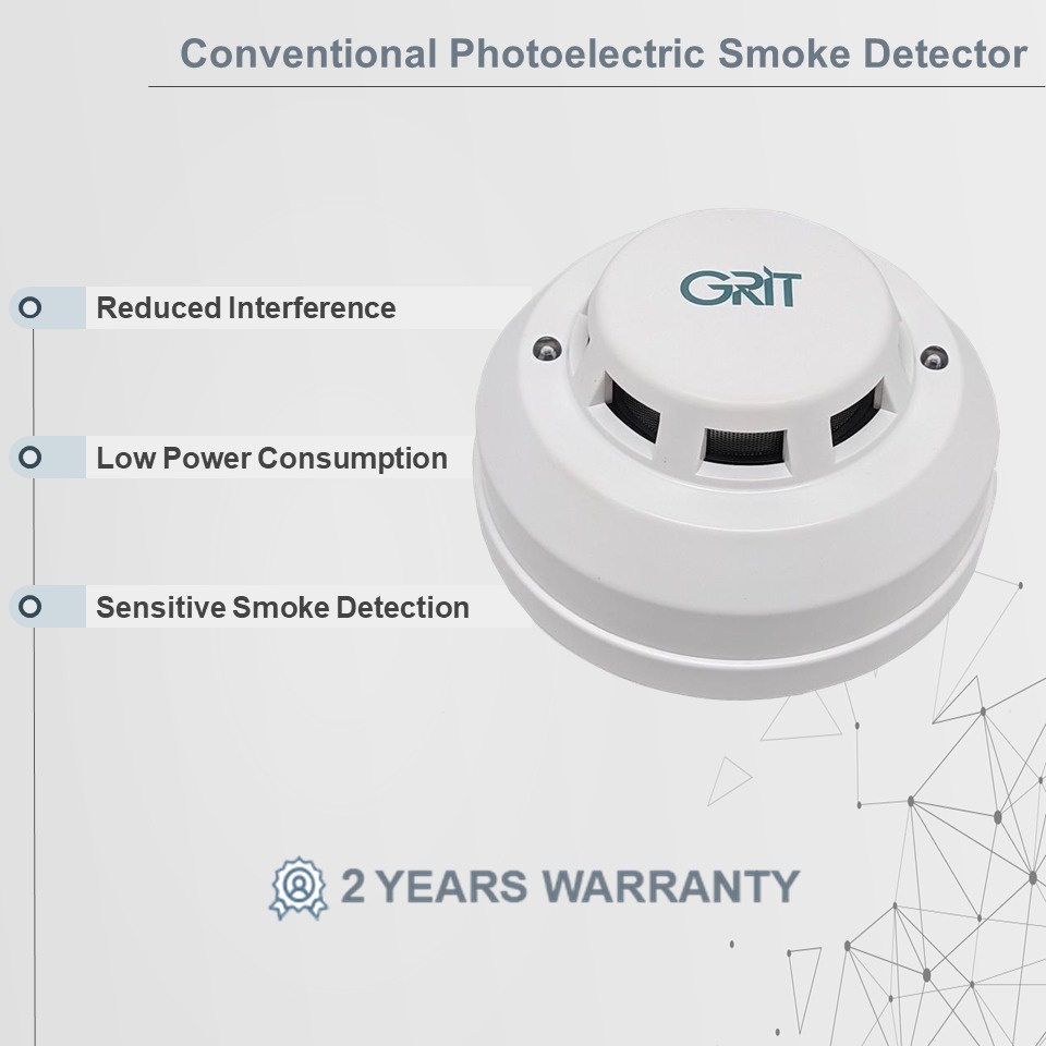 Jual Conventional Photoelectric Smoke Detector Fire Sensor Asap Api 2 ...
