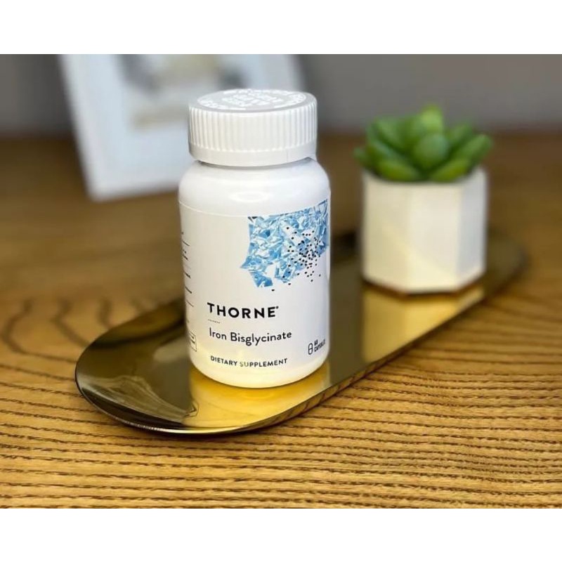 Jual Thorne Iron Bisglycinate, 60 Capsules | Shopee Indonesia