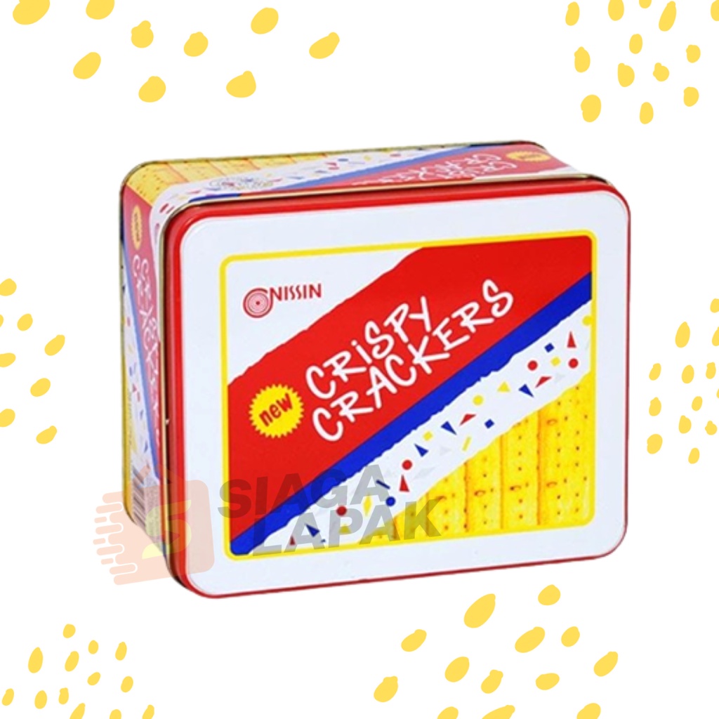 Jual Biskuit Crispy Crackers KALENG 750gr Nissin | Shopee Indonesia
