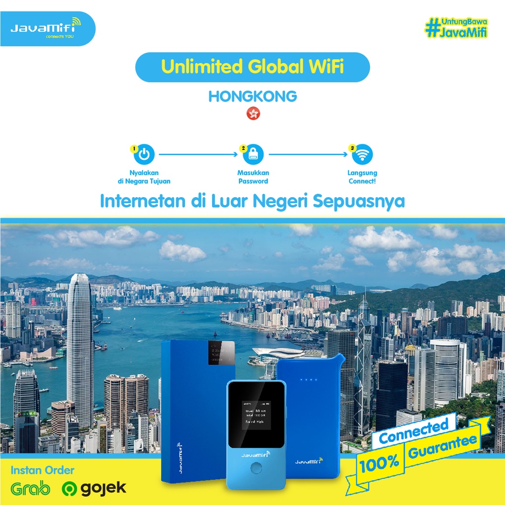Jual JavaMifi 4G Travel Wifi Hong Kong Unlimited | Sewa Travel Wifi ...