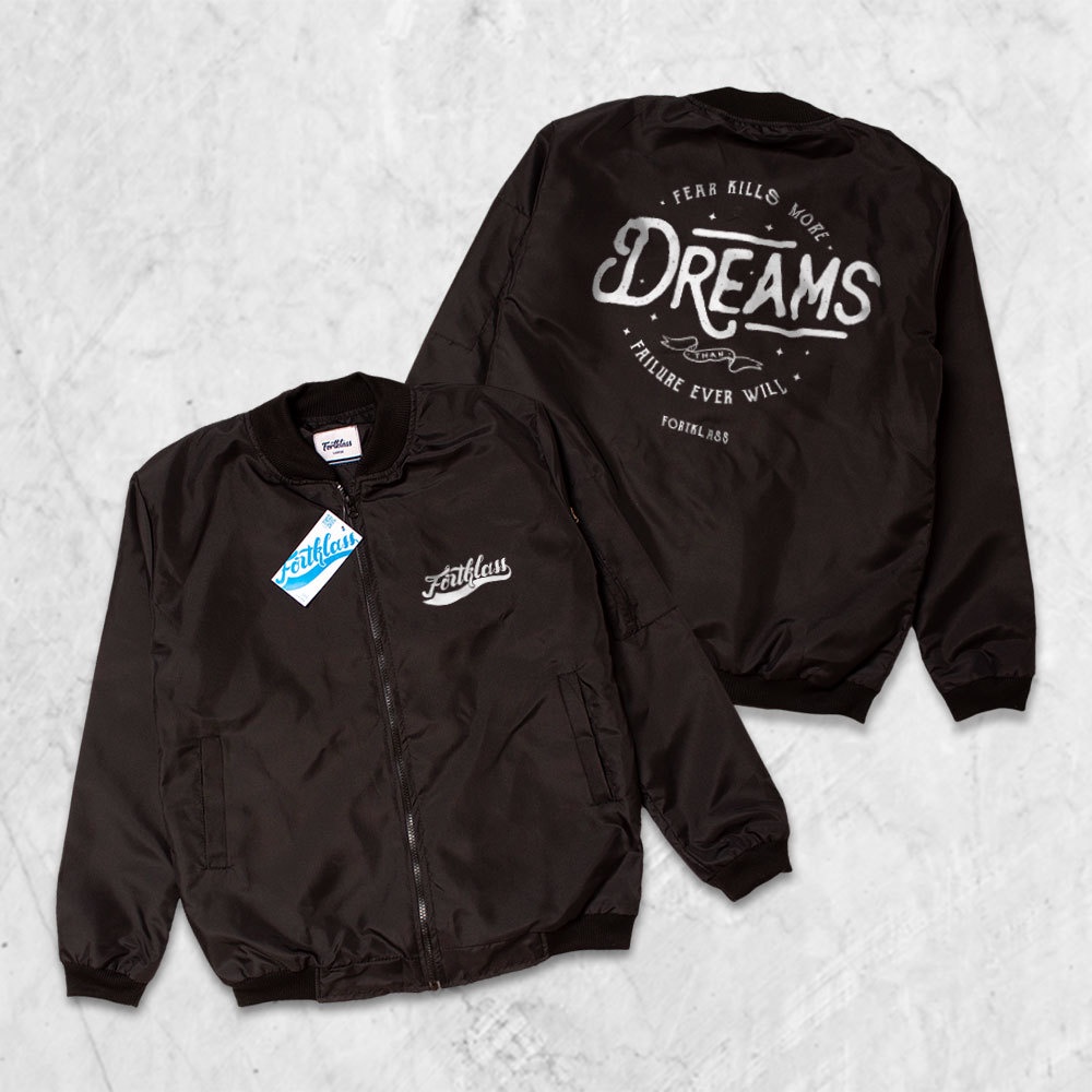 Jual FORTREY Jaket Bomber Gafi Dream Jaket pria Lengan Panjang | Shopee ...