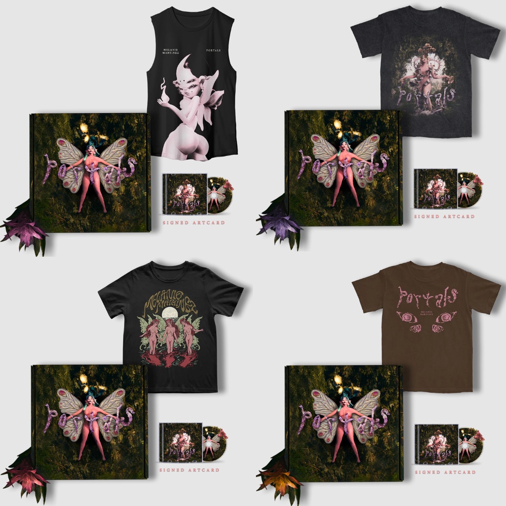 Jual [PO] Melanie Martinez Portals Black Tank/Album/Moon/Moth T-Shirt ...