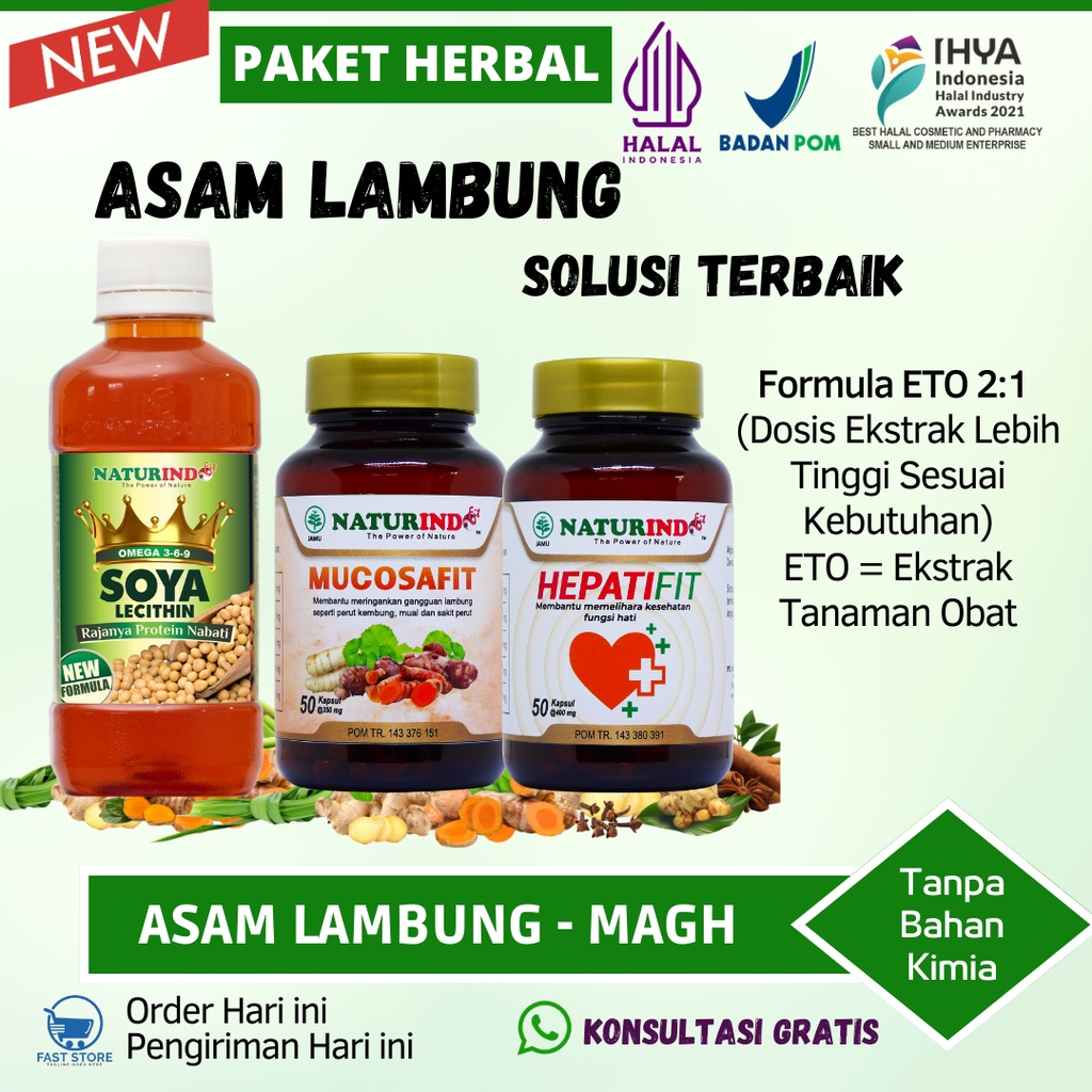 Jual Obat Asam Lambung Kronis Gerd Magh Maag Mah Mag Akut Sakit Lambung ...