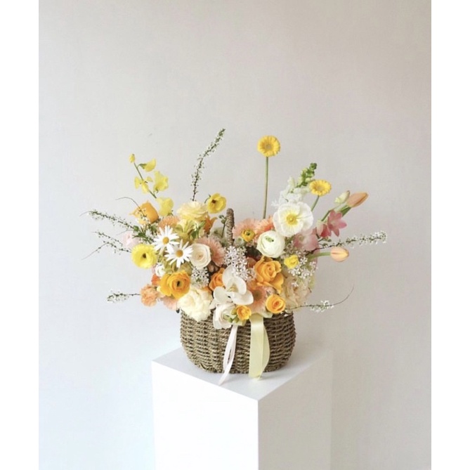 Jual Grand Opening Flower Rangkaian Bunga Mawar Artificial Premium ...