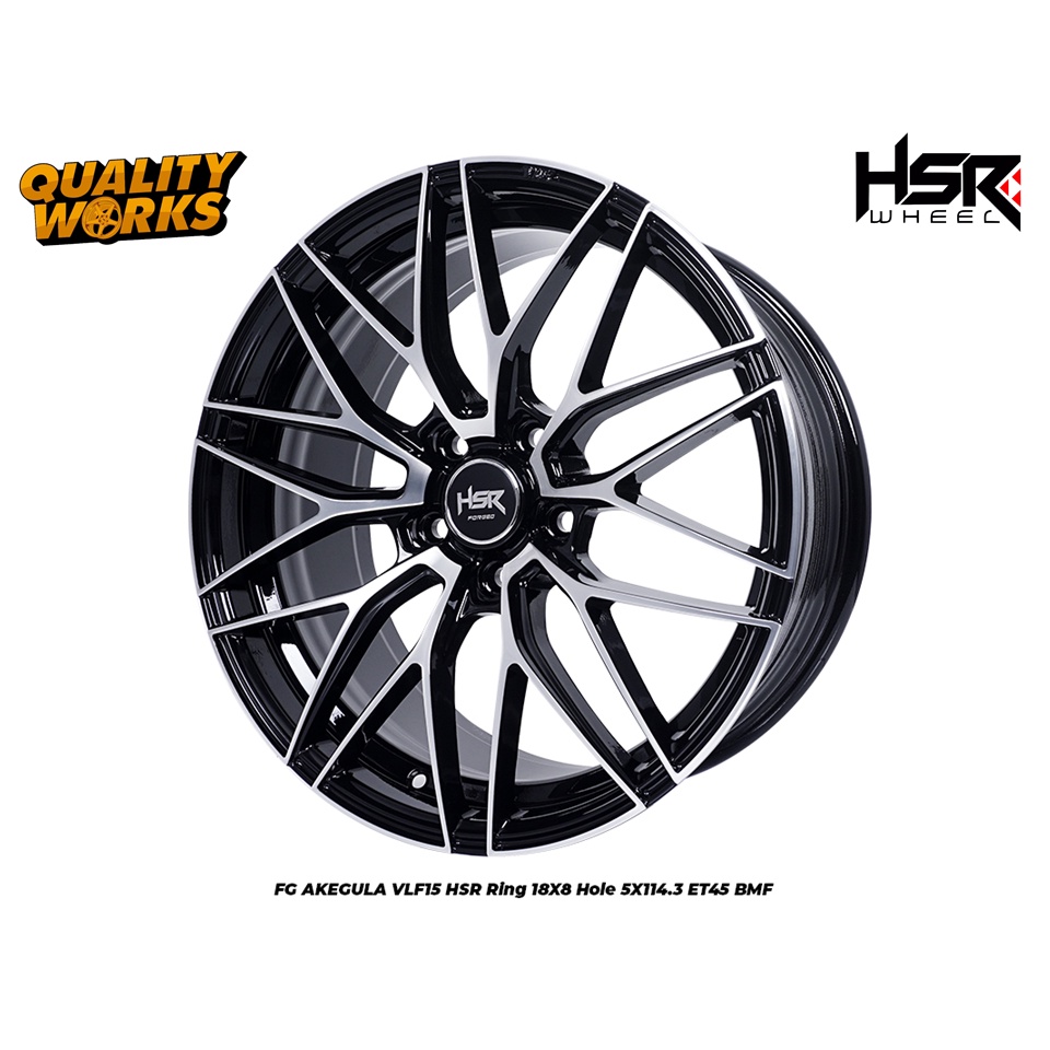 Jual VELG INNOVA ZENIX R18 HSR FG AKEGULA RACING MOBIL CRV INNOVA ZENIX ...