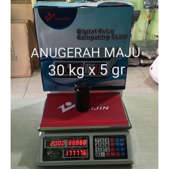 Jual Timbangan Digital Meja Laundry Barang Buah Sembako DAIJIN 30 kg | Shopee Indonesia