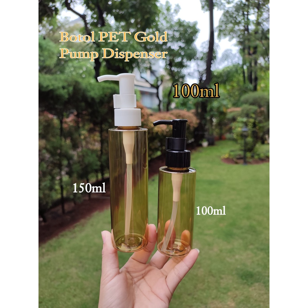 Jual Botol Kosong Plastik Pump 100ml Botol Lotion Botol Pump Gel Botol ...