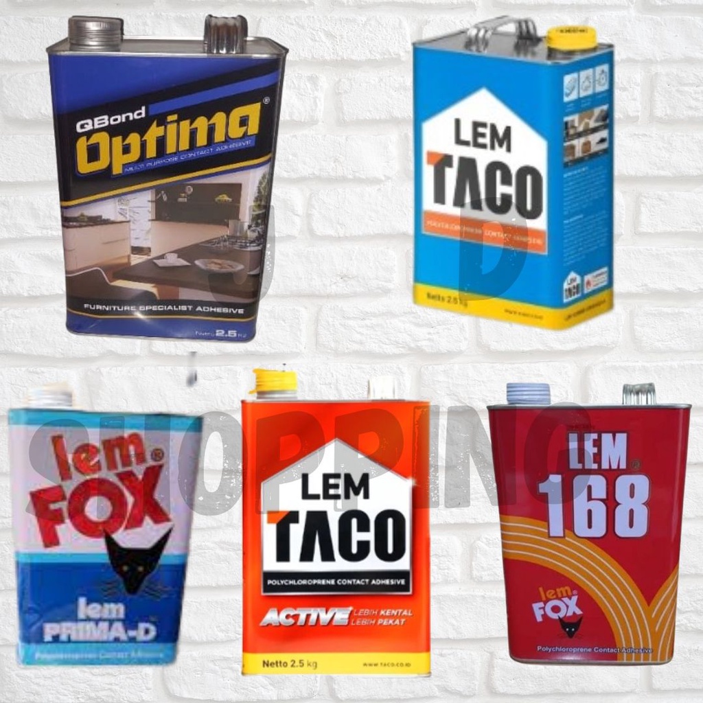 Jual Lem Kuning Galon Taco-168-Prima D-Optima-EcoBond | Shopee Indonesia