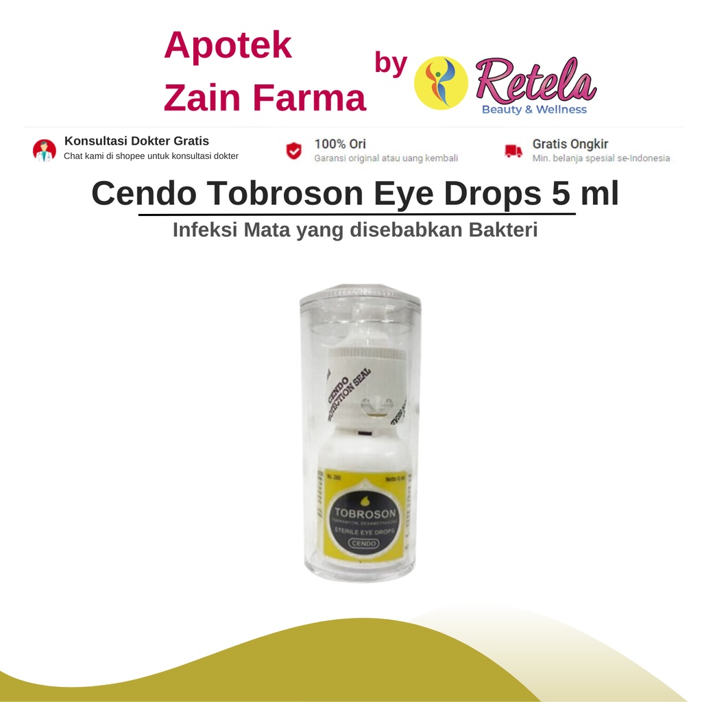 Jual CENDO TOBROSONE ED 5ML | Shopee Indonesia