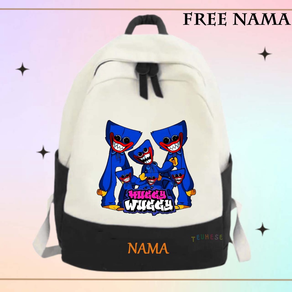 Jual (FREE NAMA) backpack ransel anak sekolah anak motif karakter game ...