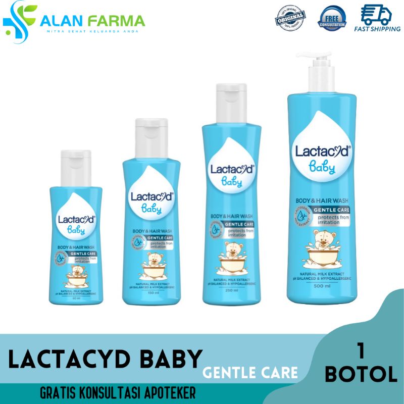 Jual Lactacyd Baby | Lactacyd Baby Extra Milky | Lactacyd Baby Gentle ...