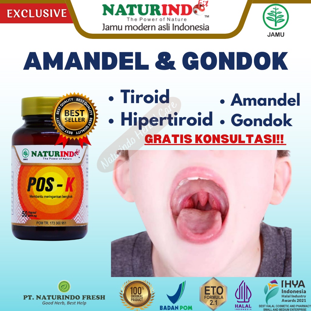 Jual Obat Gondok Hipertiroid Kelenjar Tiroid Benjolan Dileher Bengkak ...