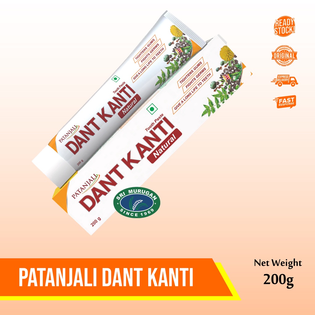 Jual PATANJALI DANT KANTI 200g | Shopee Indonesia