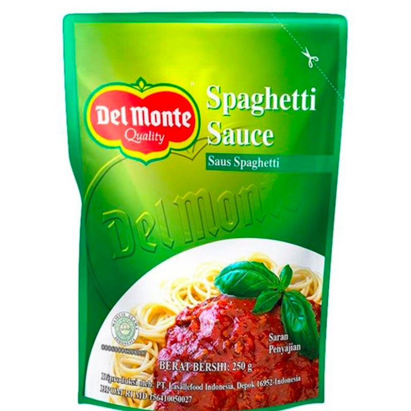 Jual Del Monte Saus Spaghetti 250 gr | Shopee Indonesia