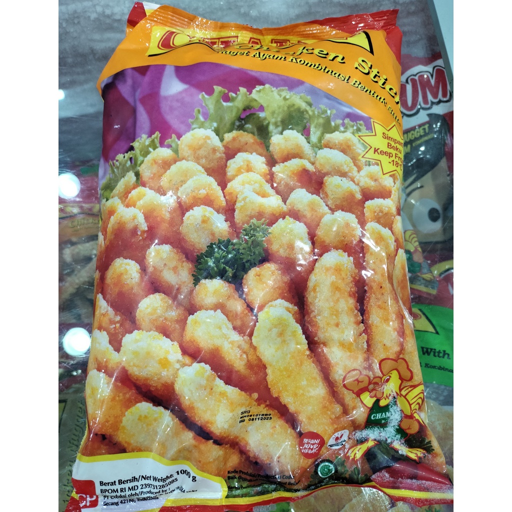 Jual Champ Chicken Nugget Stick 1 KG | Shopee Indonesia