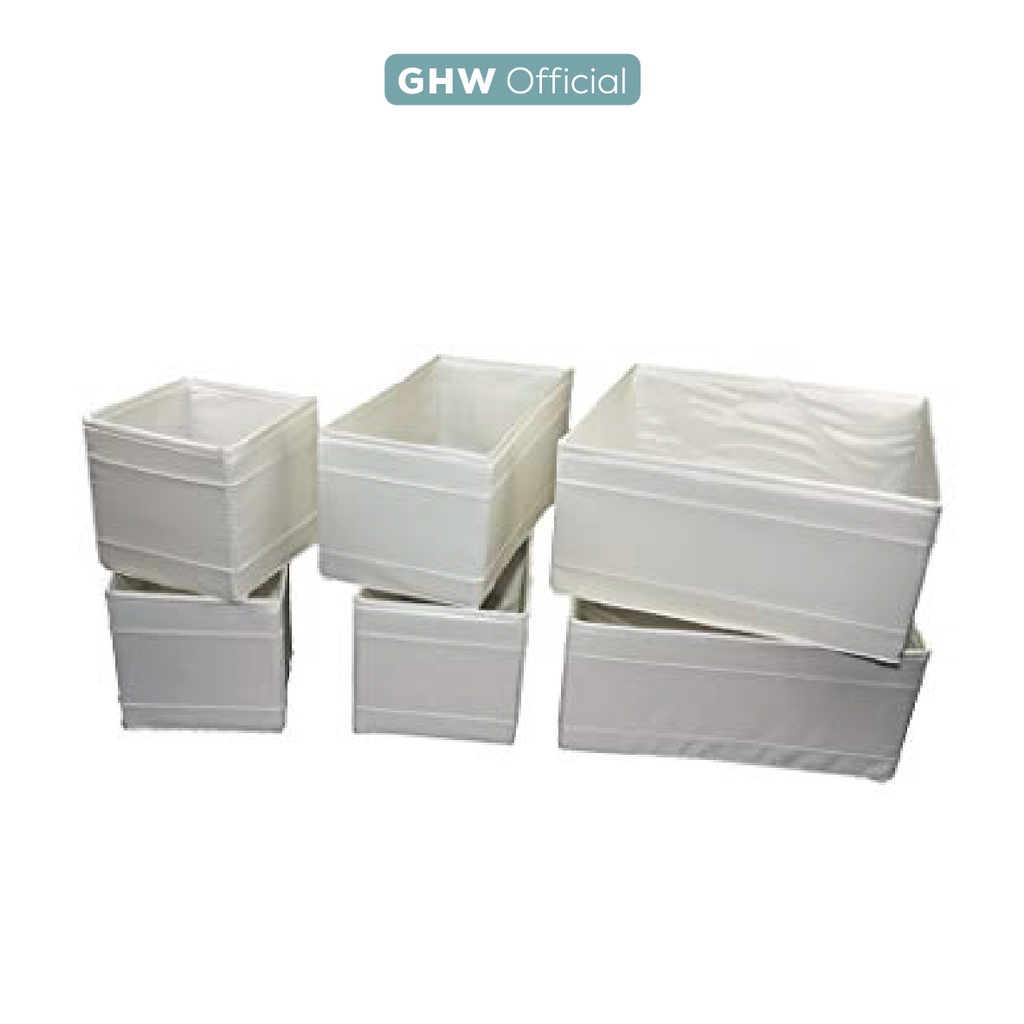 Jual GHW SKUBB Kotak serbaguna isi 6 SK1687 SK1684 IKEA | Shopee Indonesia
