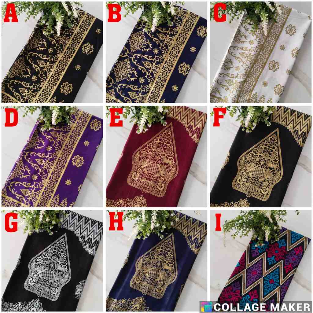 Jual KAIN BATIK HALUS MOTIF PRADA WAYANG BALI SERIAN MOTIF WARNA PRADA ...