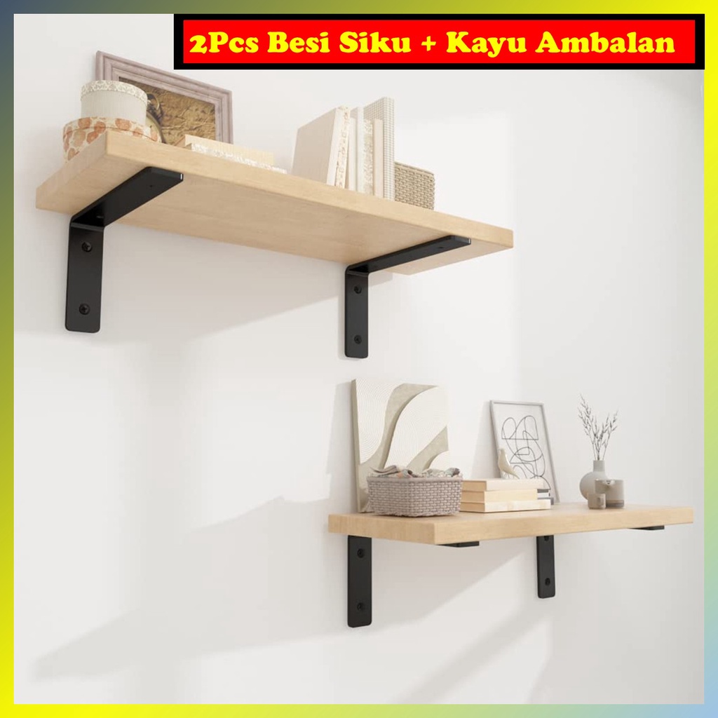 Jual Rak Dinding Ambalan Kayu Jati Belanda 120*14 Tempel Dinding Tembok ...