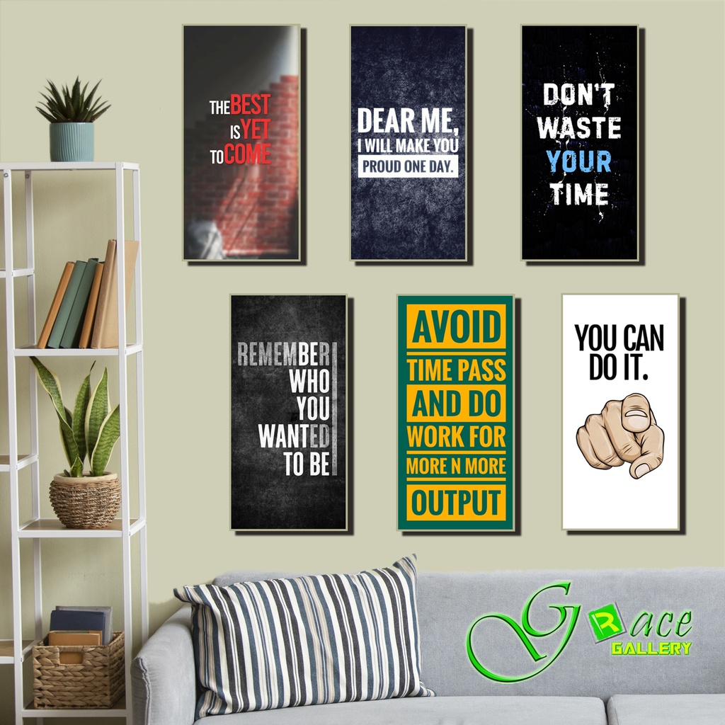 Jual Wall Decor Rumah Pajangan Kamar Poster Dekorasi Hiasan Dinding ...