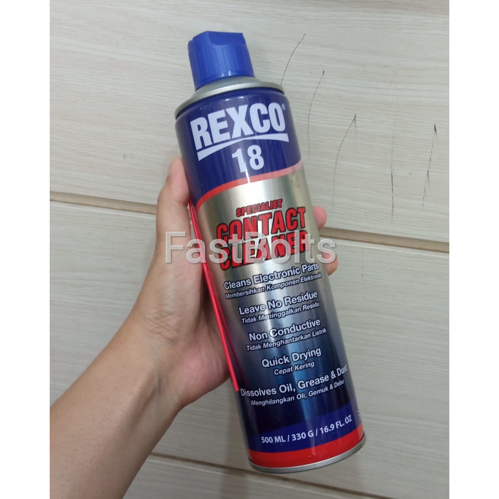Jual REXCO 18 Contact Cleaner 500ml Pembersih Elektronik | Shopee Indonesia