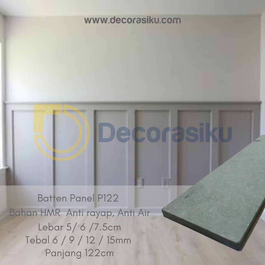Jual [DC] Batten Panel 122 - Panel Dinding - Kisi-kisi dinding - wall panel | Shopee Indonesia