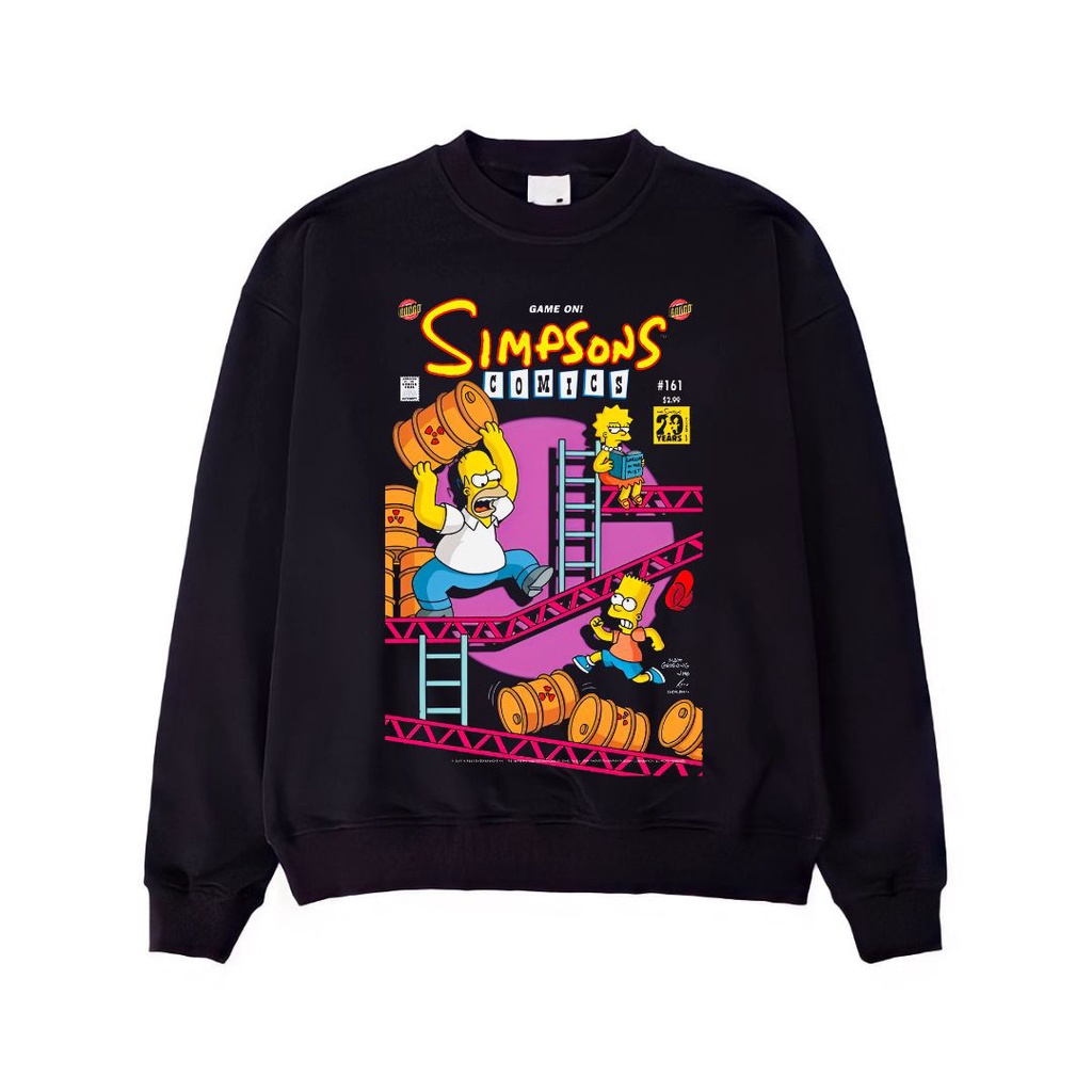 Jual Psycho Crucify "Simpsons Comics" Crew Neck Sweater | Sweater The ...