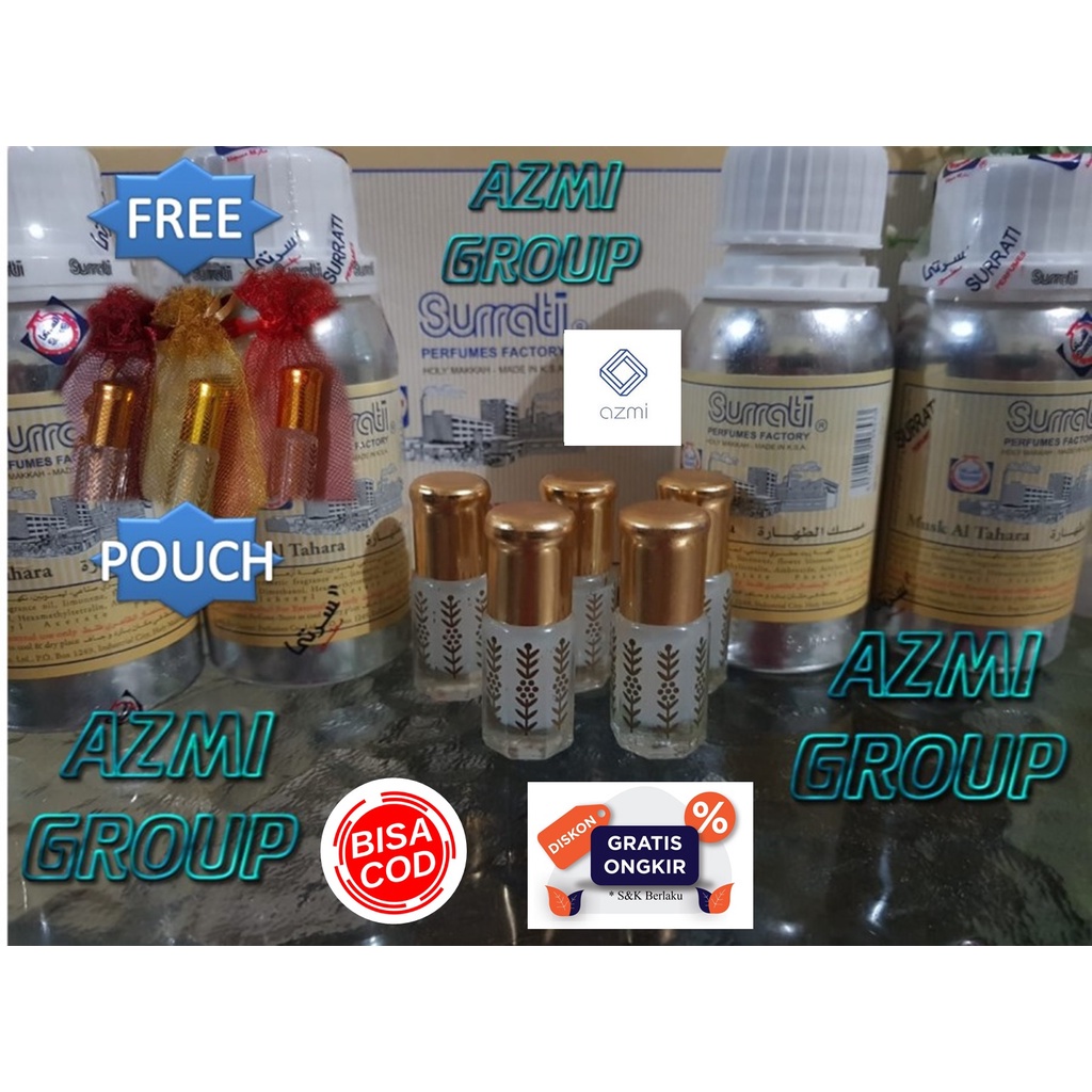 Jual Promo Misk Thaharah Misk Thoharoh ORIGINAL 3ml / Wewangian Miss V ...