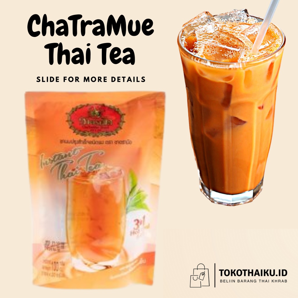 Jual Thaitea Chatramue Instan Minuman Thai Tea Chatramue Sachet isi 5 ...