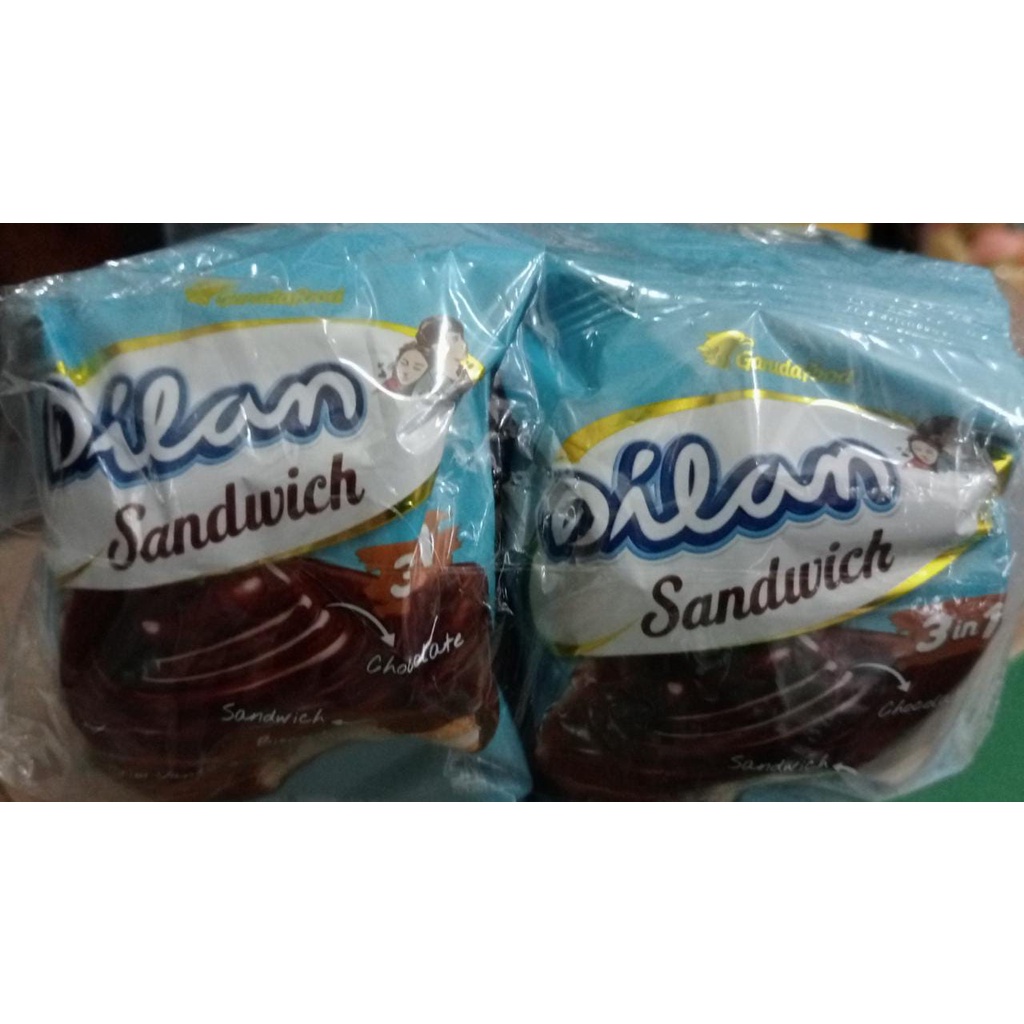 Jual Dilan Sandwich Cokelat 15 Gram isi 20 Bungkus ( Harga 1 Pack ...