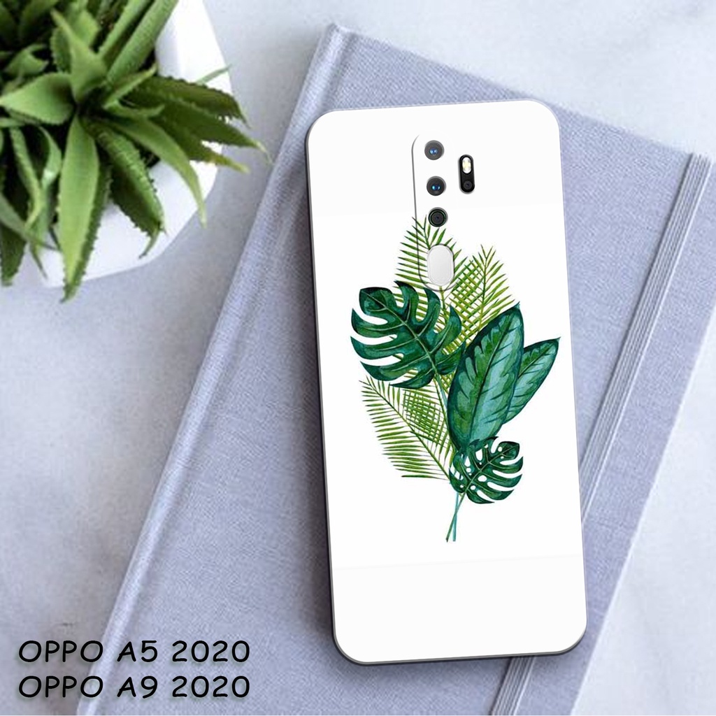 Jual [Case Model Leaf] - Case Hp OPPO A5 2020/OPPO A9 2020 - PICKS STORE - Softcase Kesing Hp ...