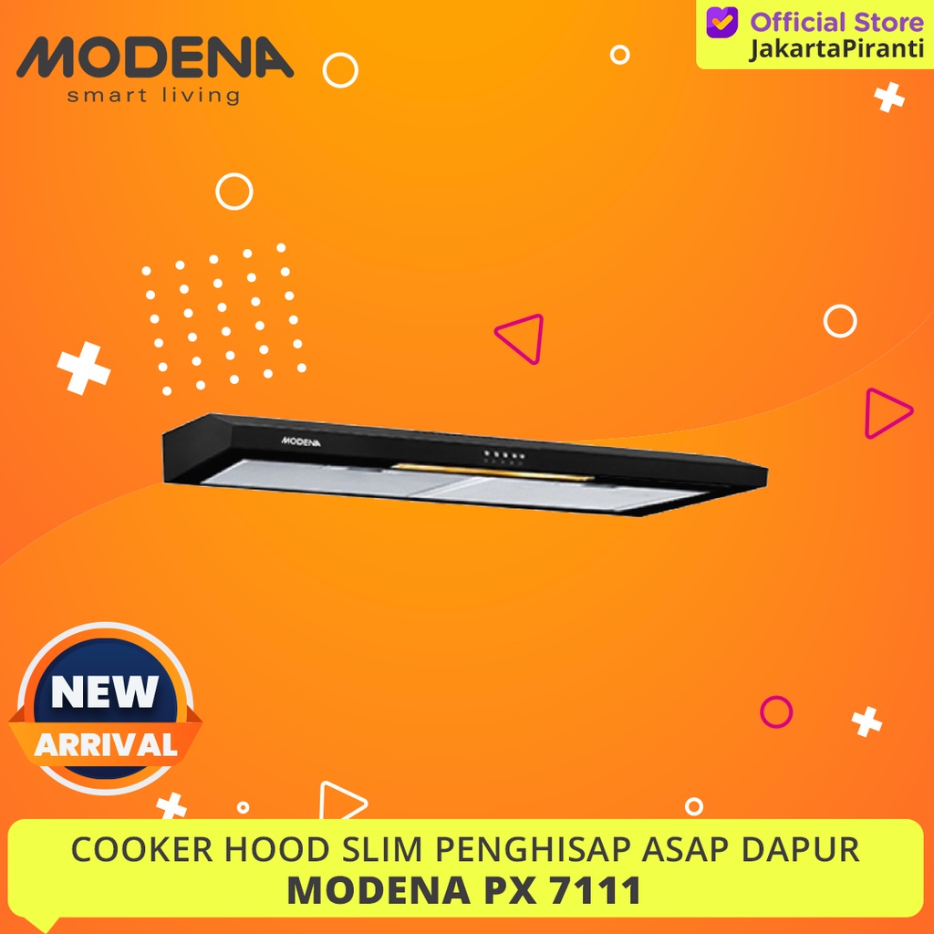 Jual Penghisap Asap Dapur Slim Hood Modena PX 7111 - Cooker Hood 70 cm ...