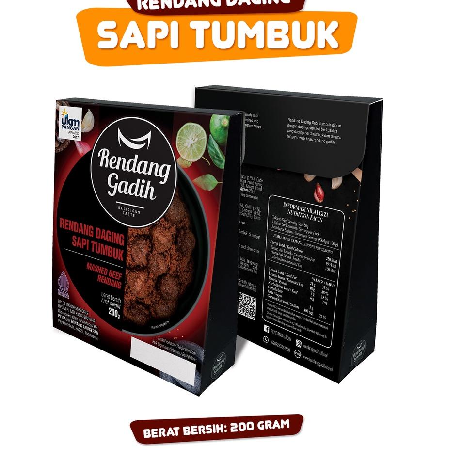 Jual Produk terbaru Rendang Daging Sapi Tumbuk - Rendang Gadih | Shopee ...