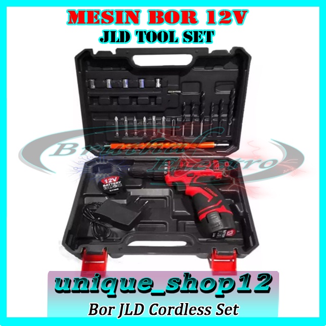 Jual Bor Portable SUNC, JLD, NRT-PRO Multifungsi Cordless Set Aksesoris ...
