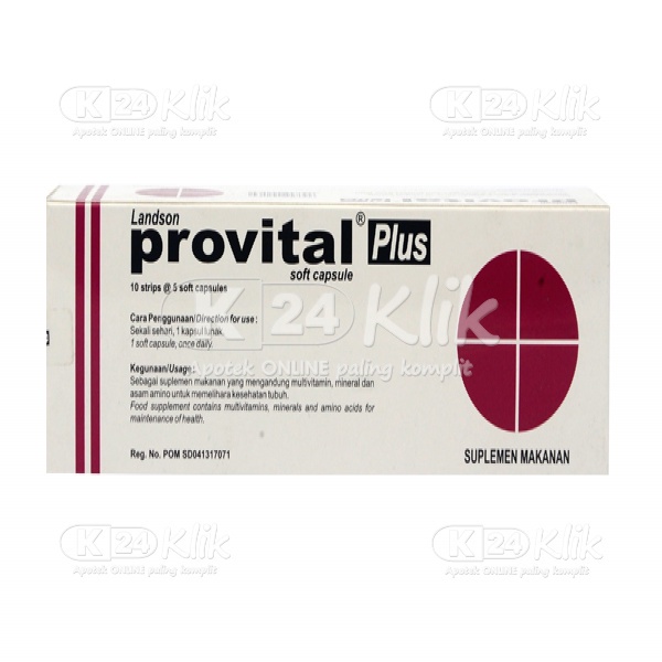 Jual Provital Plus Tablet (per Strip) | Shopee Indonesia