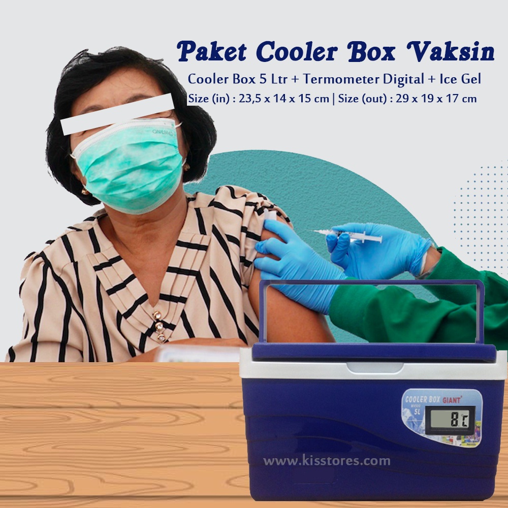 Jual Cooler Box Vaccine Carrier Box GIANT Cool Box Vaksin Carier Ice ...