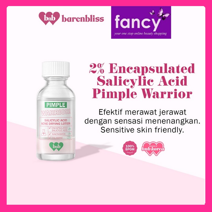 Jual BNB barenbliss Pimple Warrior! Salicylic Acid Acne Drying Lotion ...