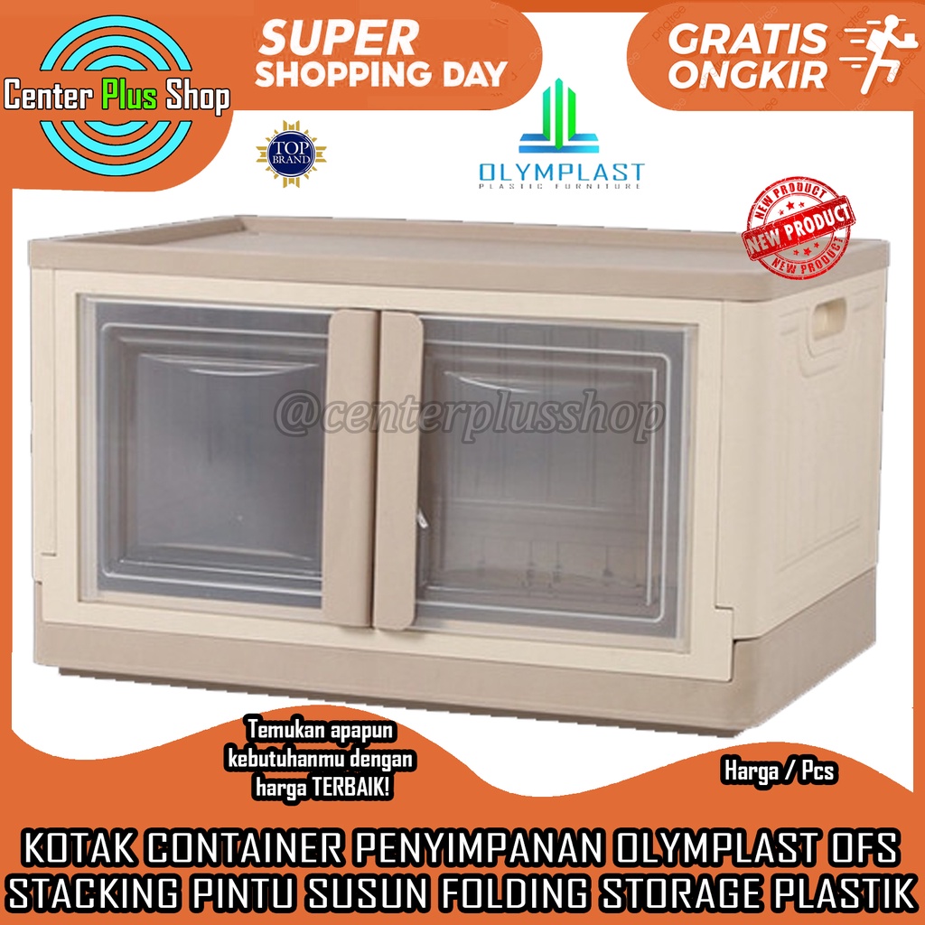 Jual Olymplast Container Folding Storage Ofs Box Plastik Lemari Pakaian ...