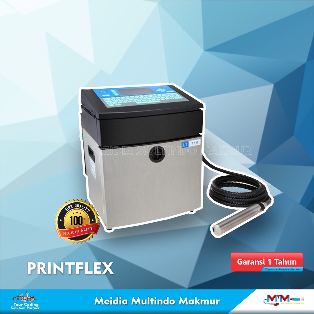 Jual MESIN INKJET CODING Printflex PF760 CIJ printer coding Expire Date ...