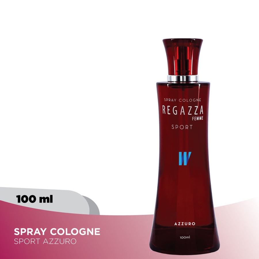 Jual Regazza Femme Sport Spray Cologne Azzuro (Blue, 100ml) | Shopee ...