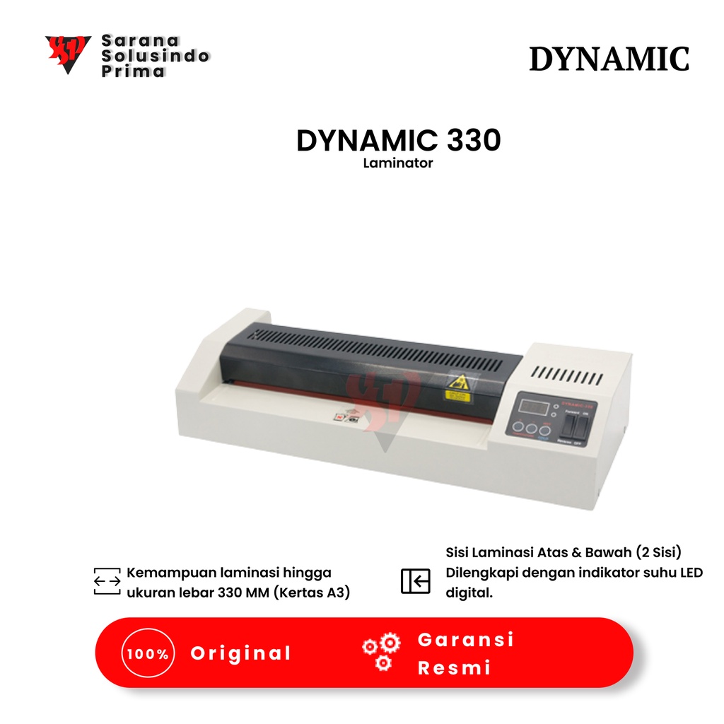 Jual Mesin laminating | LAMINATOR DYNAMIC 330A | Murah dan Bergaransi | Bergaransi | Shopee ...