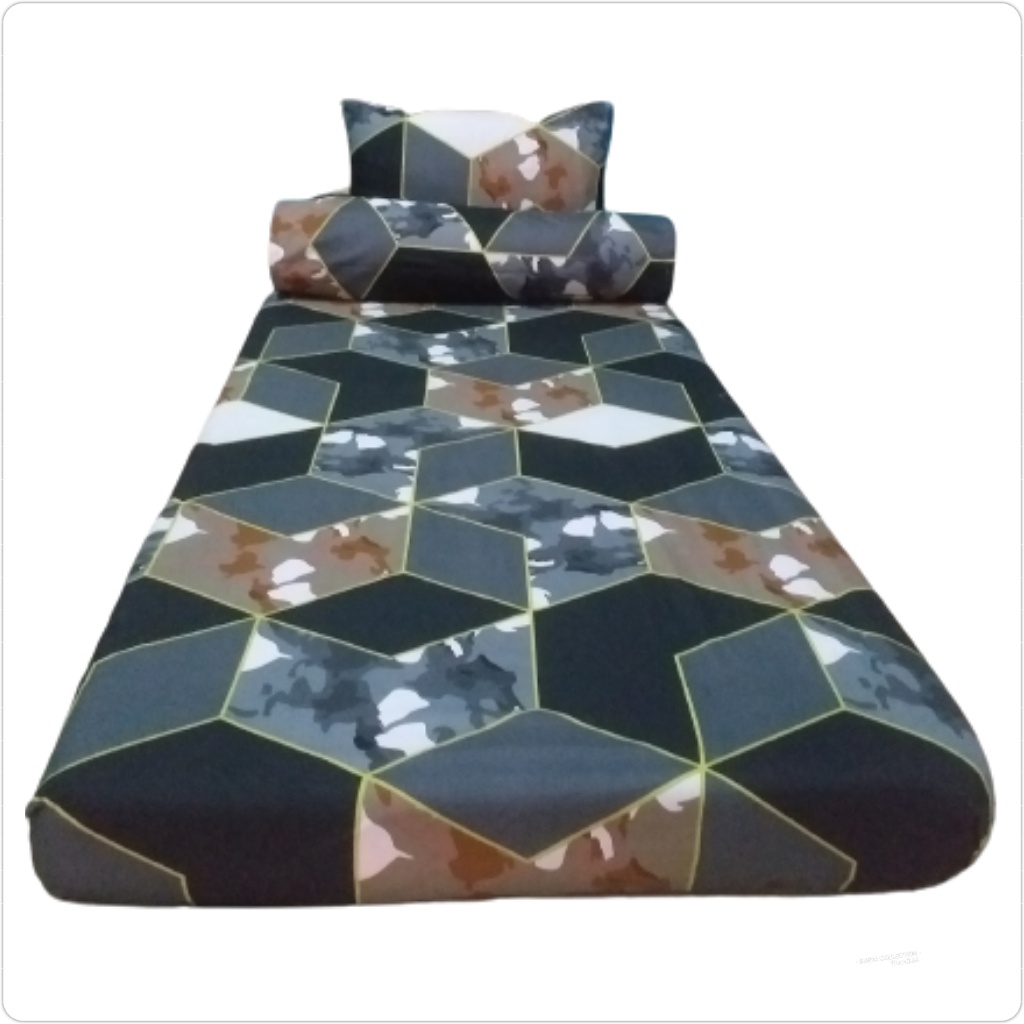 Jual Sprei single set aesthetic sudut karet no 4 ukuran 90x200x15 ...