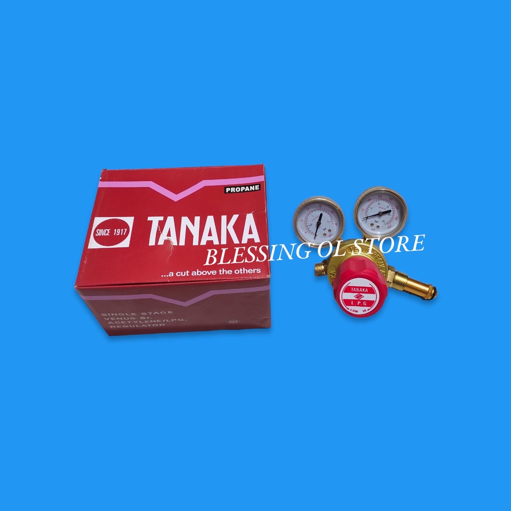 Jual TANAKA Regulator Gas LPG - Regulator Propane Tabung Gas LPG | Shopee Indonesia