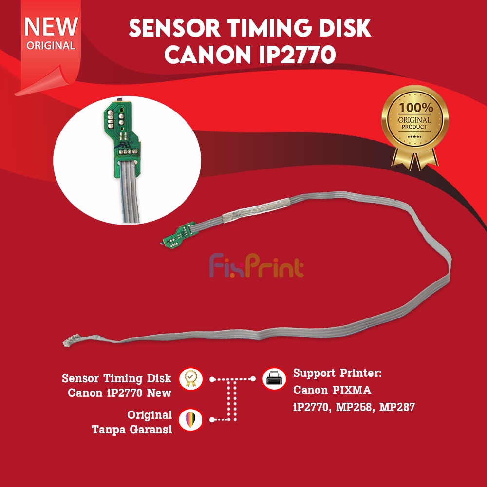 Jual Sensor Timing Disk Pembaca Encoder Bulat Printer Canon IP2770 ...