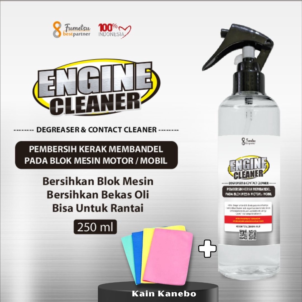Jual Engine Cleaner Pembersih Pengkilap Kerak Mesin Motor / Mobil Kemasan 250ml Trigger | Shopee ...